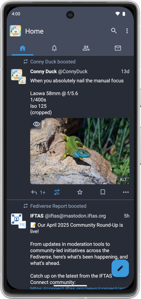 Tusky - Mastodon client for Android